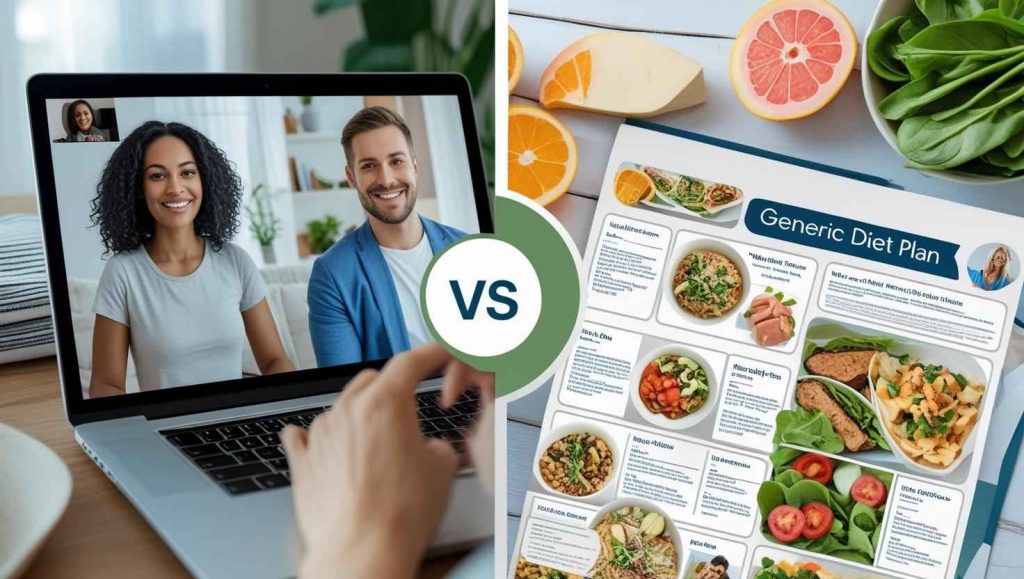 Online Weight Loss Coach vs Generic Diet Plan–Who wins?